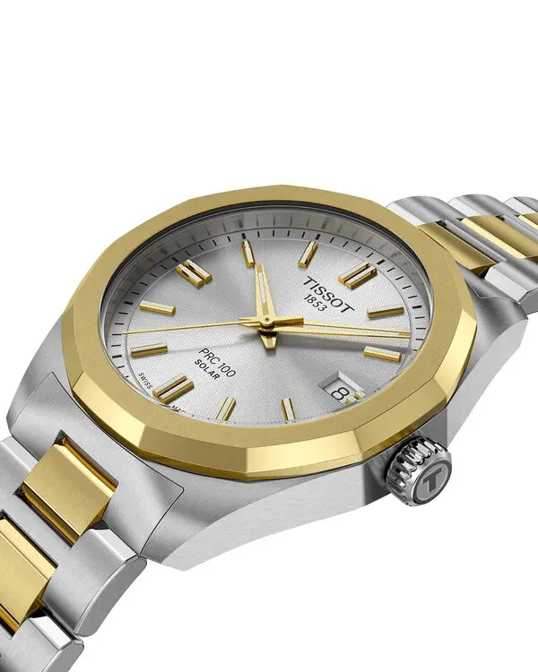 TISSOT Prc 100 34mm Watch - Silver/two-tone
