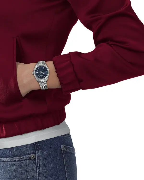 TISSOT Ballade 34mm Watch - Blue/silver