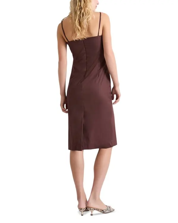Marella Ciocca Draped Poplin Dress