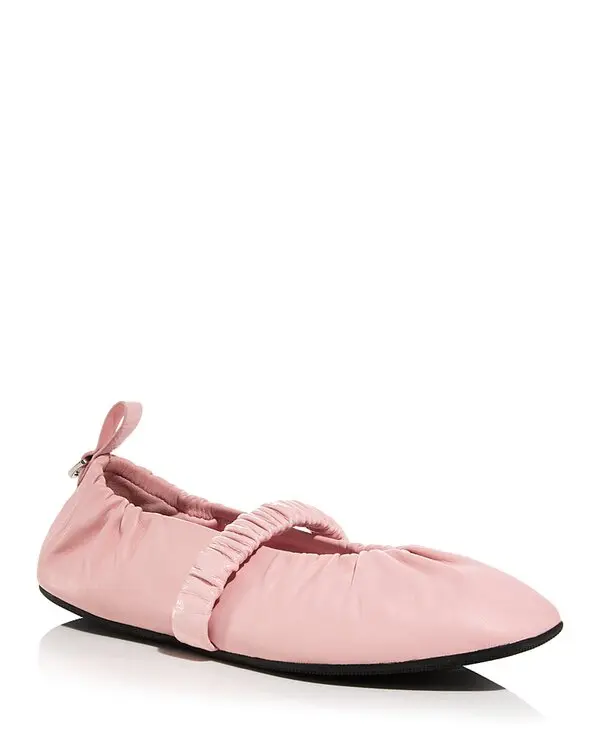 Rag & Bone Spire Ruched Mary Jane Flats