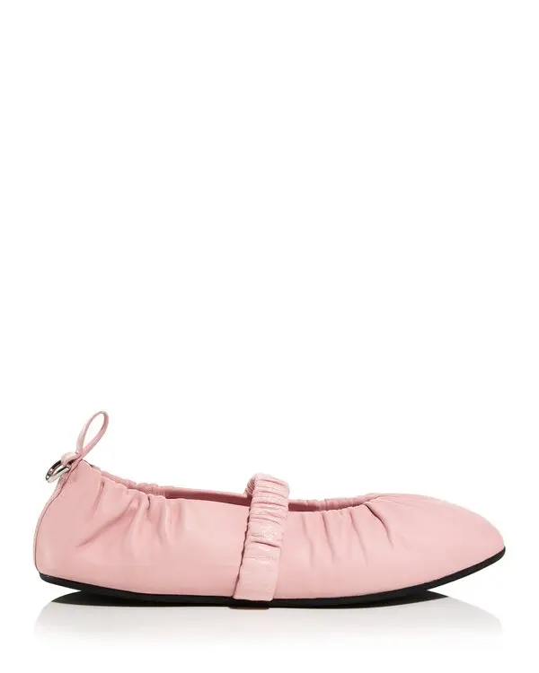 Rag & Bone Spire Ruched Mary Jane Flats