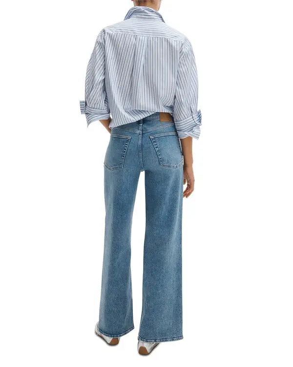 Rag & Bone Flexi Andi High-rise Wide-leg Jeans