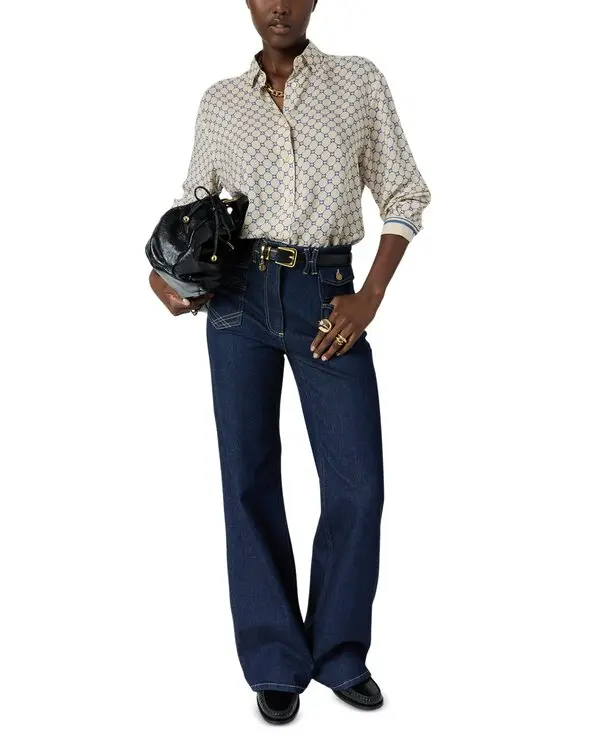 Gerard Darel Clariane Shirt - Blue