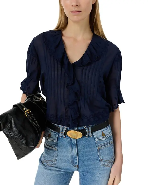 Gerard Darel Ceylia Shirt - Navy