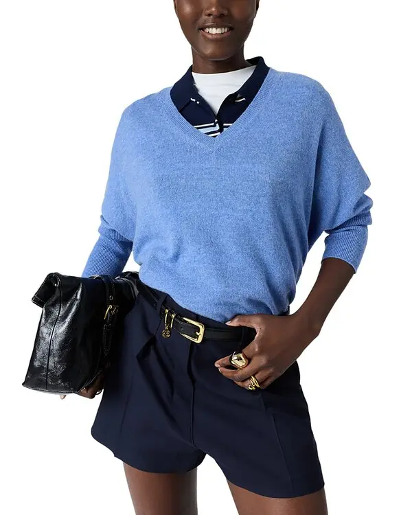 Gerard Darel Lenae Cashmere Sweater - Blue