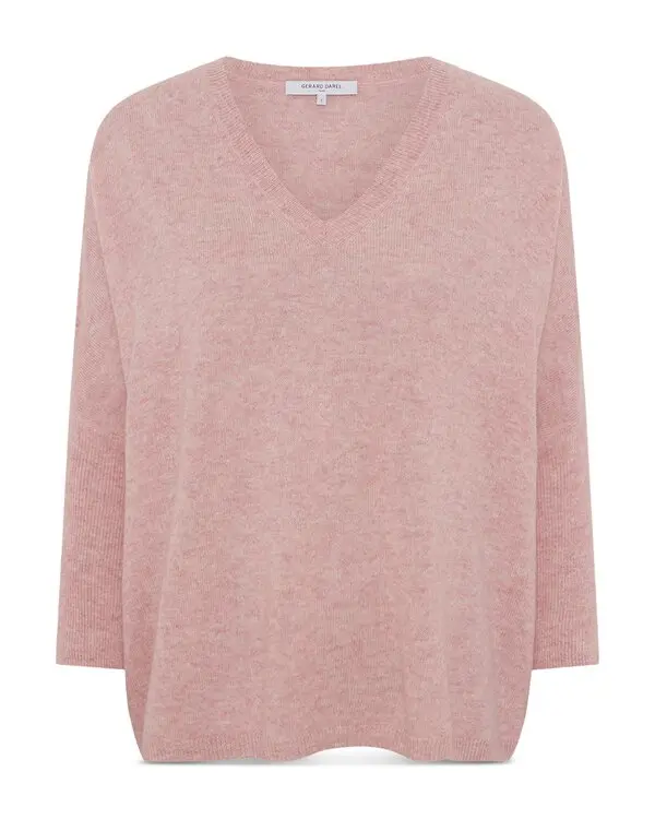 Gerard Darel Lenae Cashmere Sweater - Pink