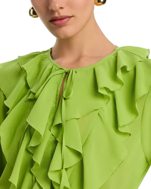 TOCCIN Tobi Exaggerated Ruffle Blouse