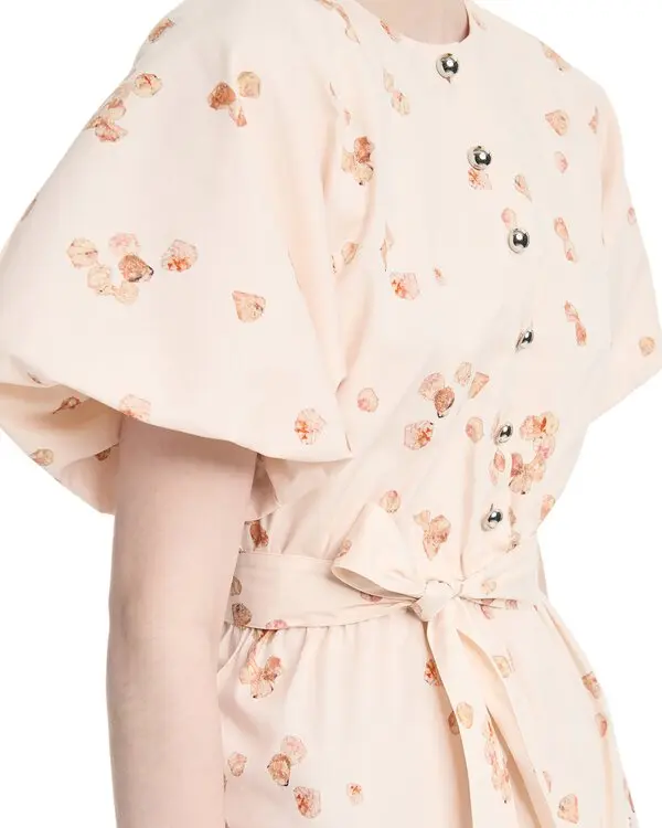 Altuzarra Paulina Dress - Pale Blush Petals