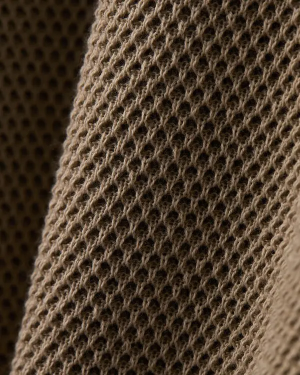 RHONE Mercer Knit Polo Shirt - Bone