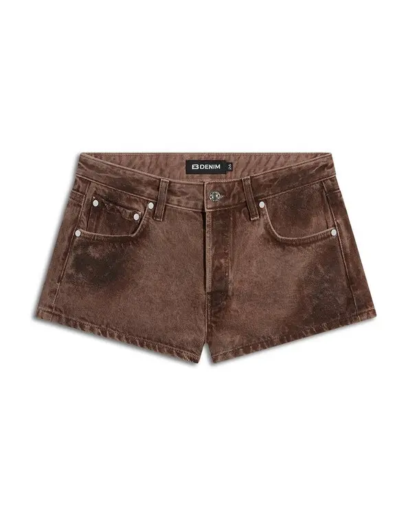 EB DENIM Portman Low Rise Denim Shorts
