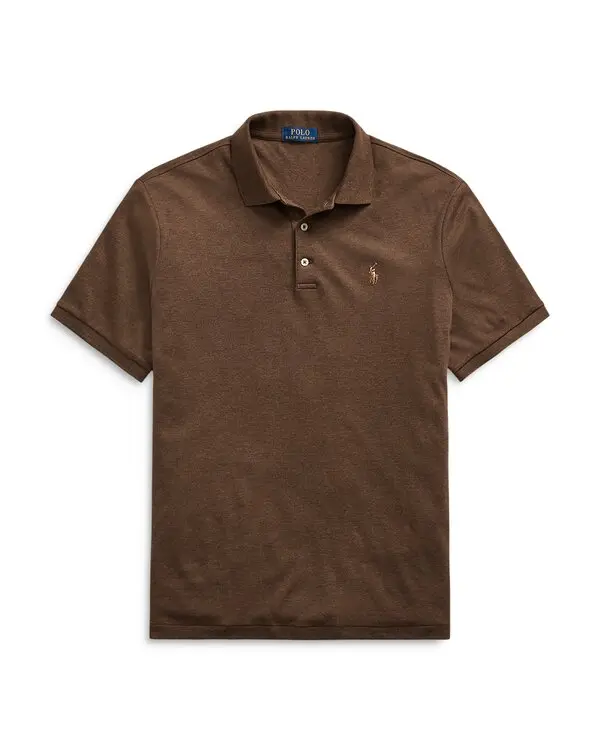 Polo Ralph Lauren Classic Fit Soft Cotton Polo Shirt - Brown Multi