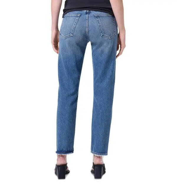 AGOLDE Romney Mid-rise Straight Leg Jeans