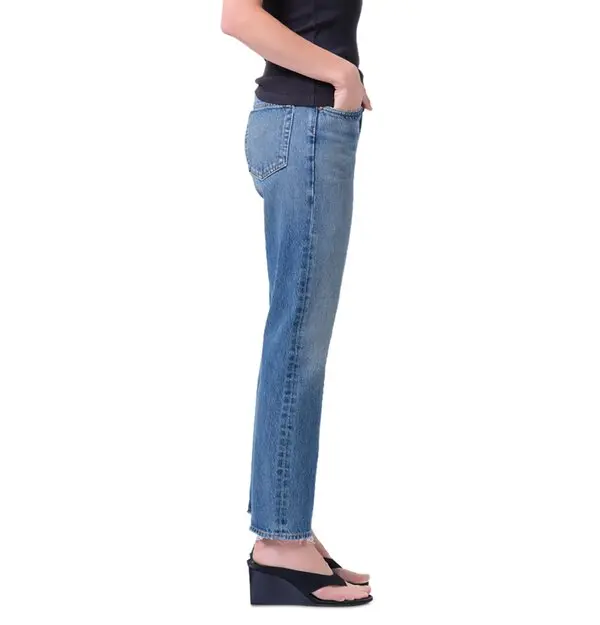 AGOLDE Romney Mid-rise Straight Leg Jeans