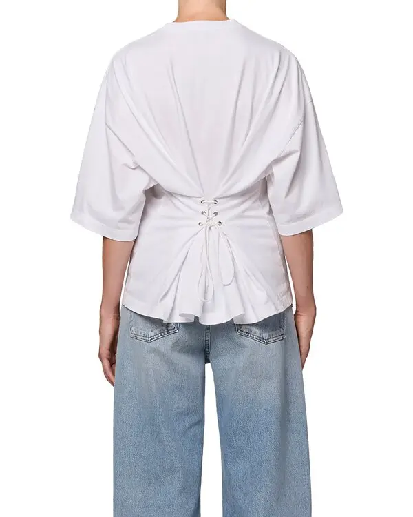 AGOLDE Ellery Cinched Back Tee