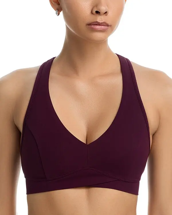Splits59 Mia Rigor Sports Bra - Dark Cherry