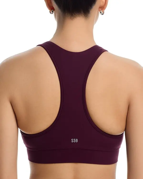 Splits59 Mia Rigor Sports Bra - Dark Cherry