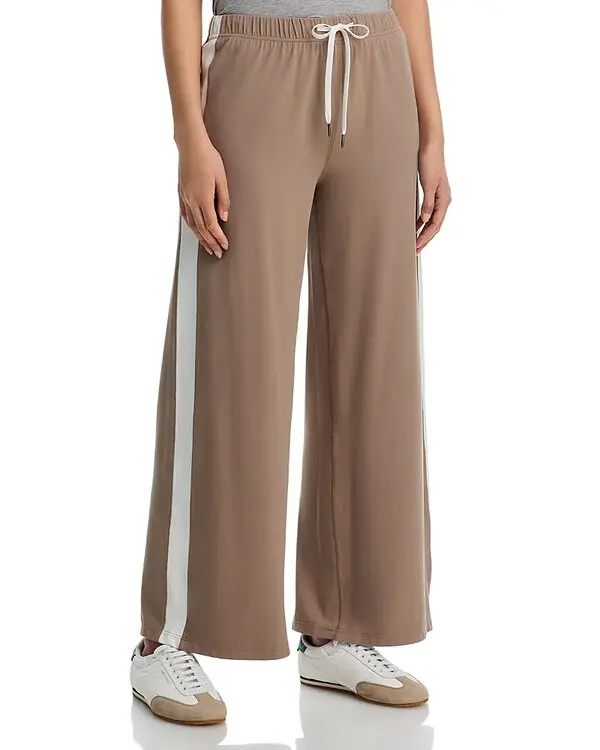 Splits59 Willow Airweight Wide Leg Pants - Latte/white