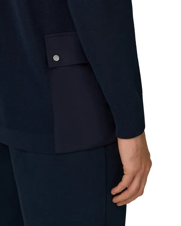Boggi Milano Full-zip Raglan Jumper