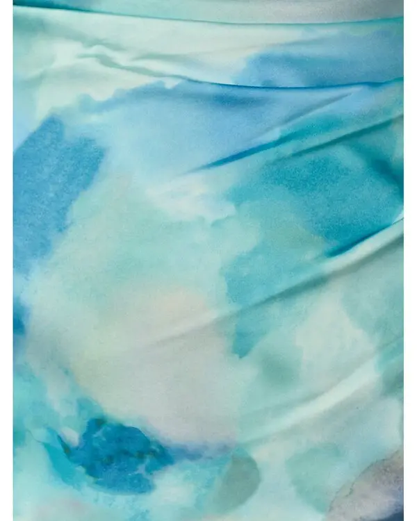 Adrianna Papell Sateen Column Dress