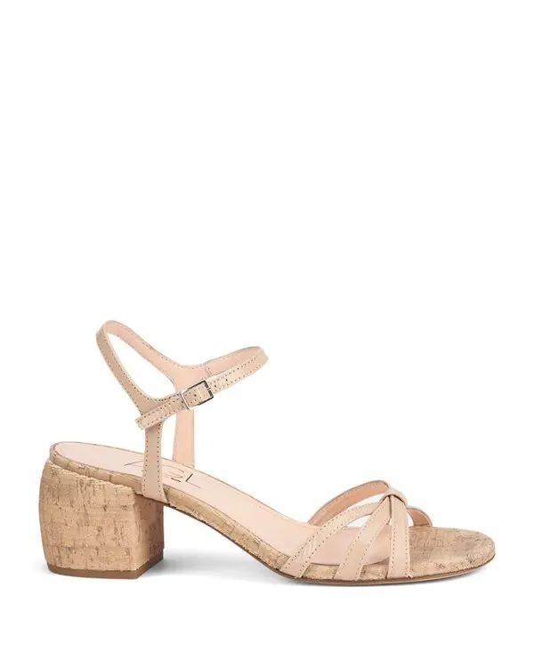 Agl Patent Leather Block Heel Sandals - Basic