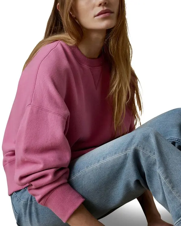Faherty Brand Fleece Vintage Crew Sweatshirt