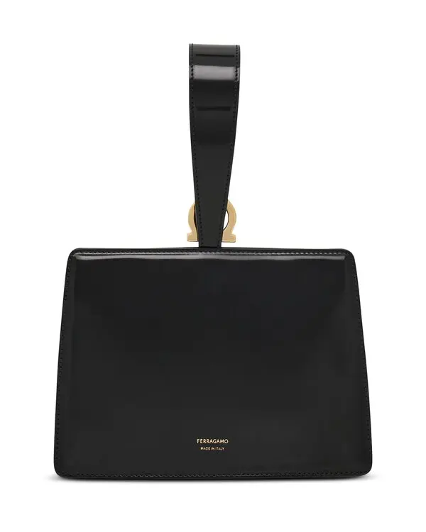 FERRAGAMO Mini Leather Clutch