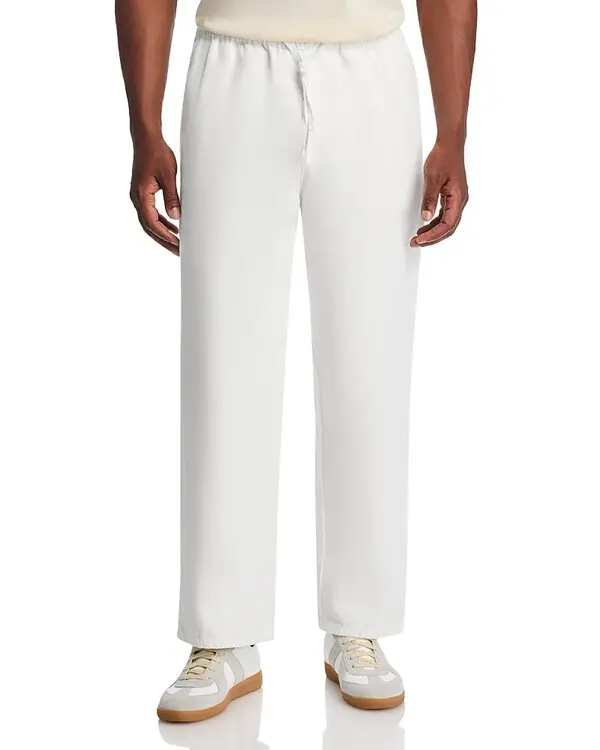 FRAME Drawcord Easy Pants - White