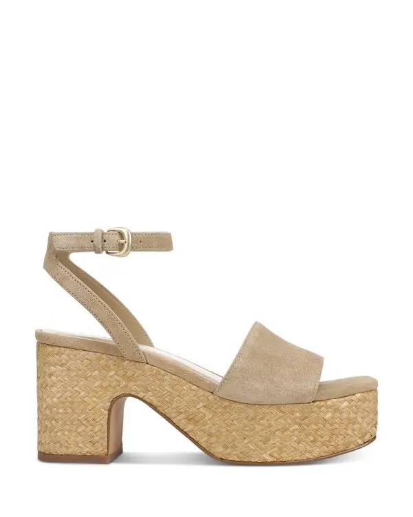 Vince Castella Platform Sandals - Wheat