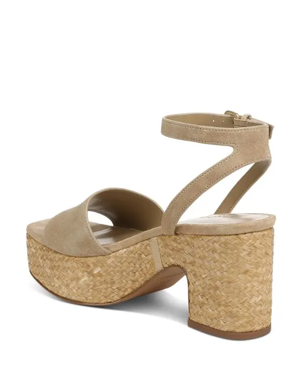 Vince Castella Platform Sandals - Wheat