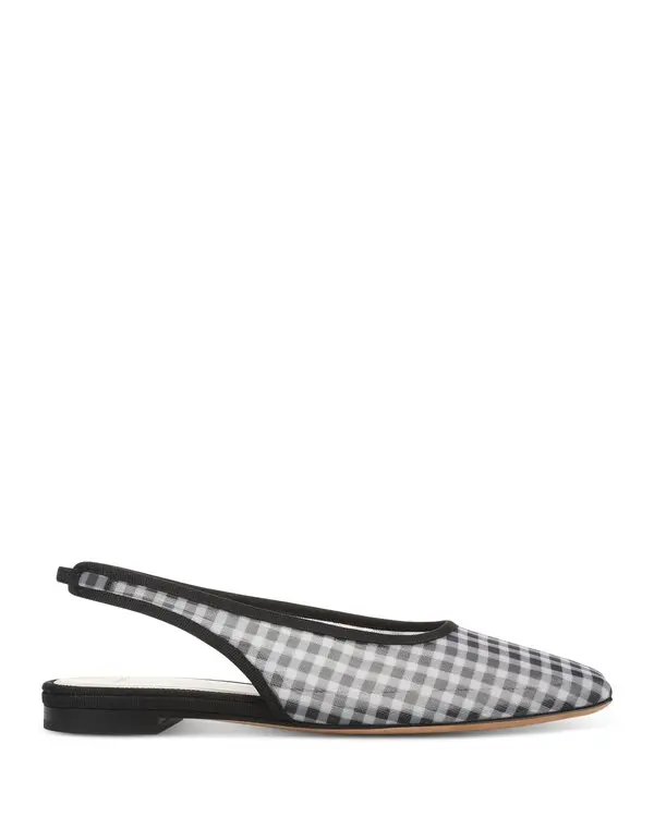 Vince Daphne Ii Slingback Flats - Black
