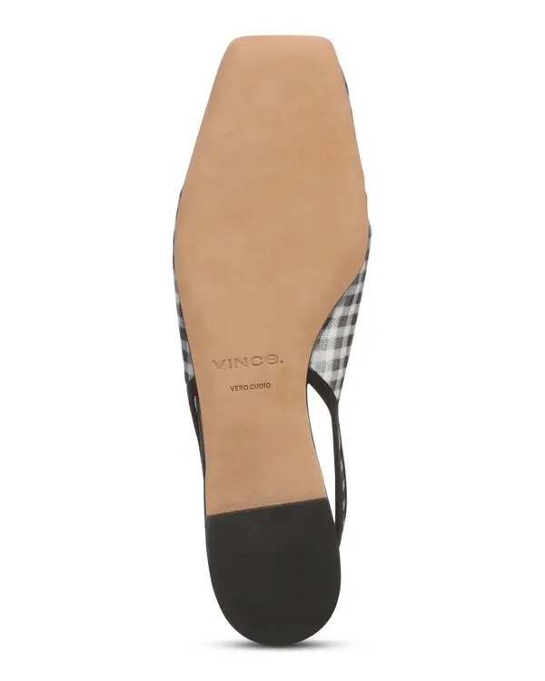 Vince Daphne Ii Slingback Flats - Black