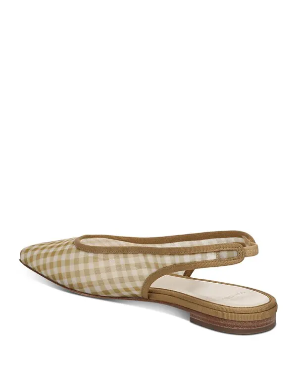 Vince Daphne Ii Slingback Flats - Desert Sand