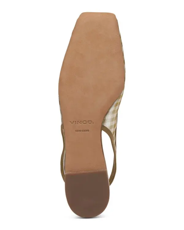 Vince Daphne Ii Slingback Flats - Desert Sand