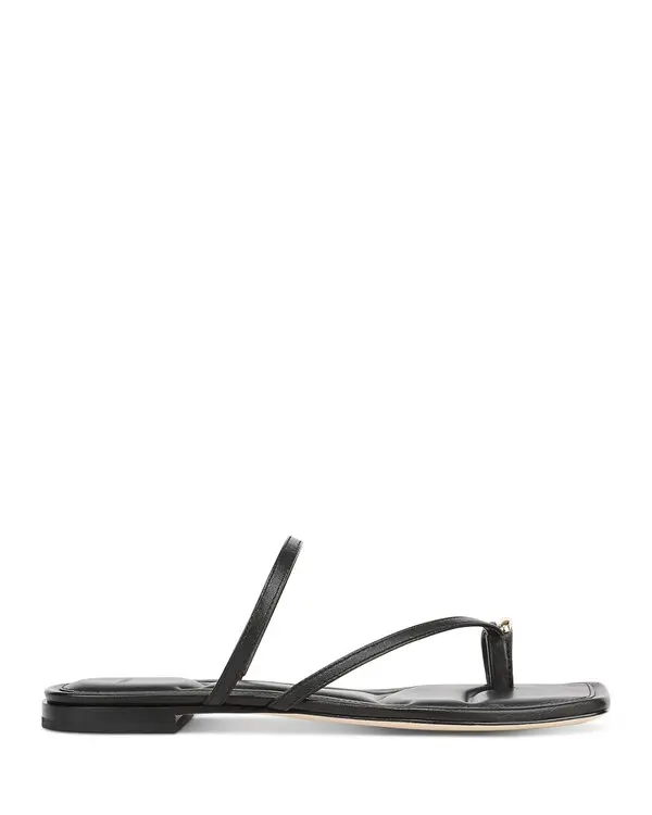 Vince Polli Toe Ring Sandals - Black
