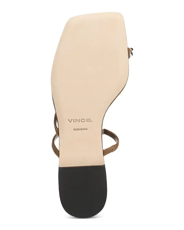 Vince Polli Toe Ring Sandals - Elmwood