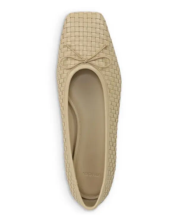 Vince Darla Woven Flats - Cashew
