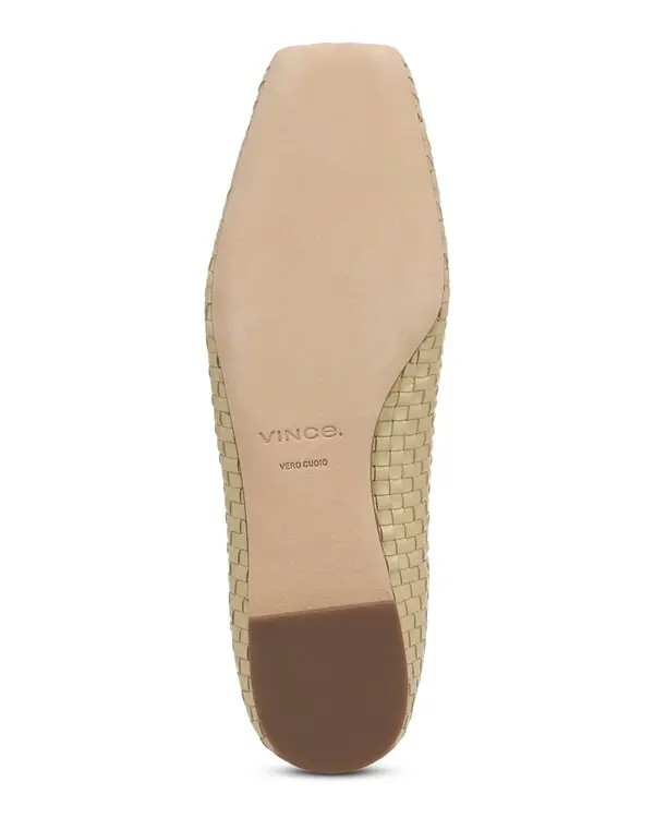 Vince Darla Woven Flats - Cashew