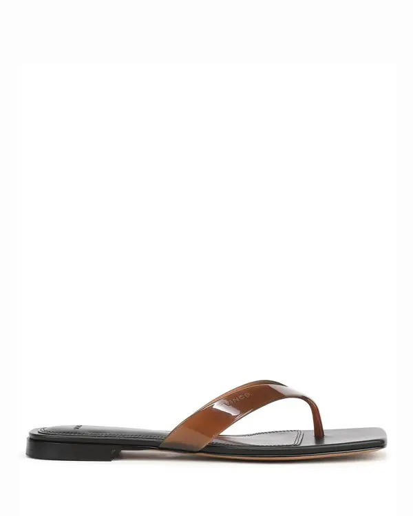 Vince San Juan Thong Sandals - Saddle