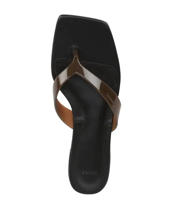 Vince San Juan Thong Sandals - Saddle