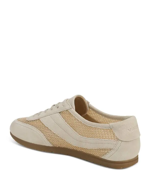 Vince La Runner Raffia Sneakers