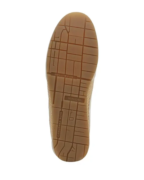 Vince La Runner Raffia Sneakers
