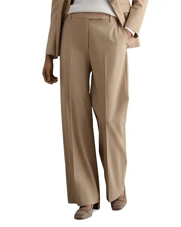 HOBBS LONDON Ashleen Wide Leg Pants - Neutral
