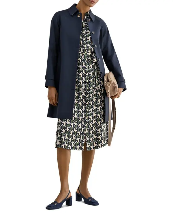 HOBBS LONDON Kalinda Printed Shirt Dress