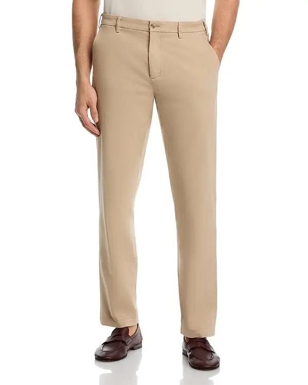 Peter Millar Signature Sateen Trousers - Khaki