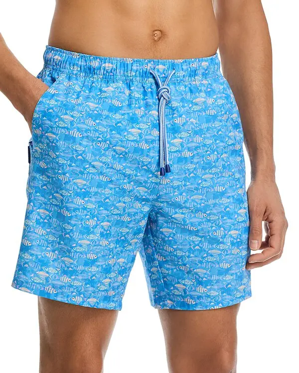 Peter Millar Sunfish 7 Swim Trunks - Marina Blue
