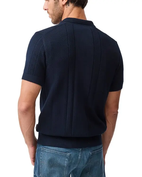 Rodd & Gunn Cobb River Knit Button Shirt - Midnight