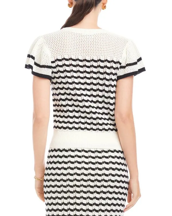 Fifteen Twenty Uma Crochet Sweater Top