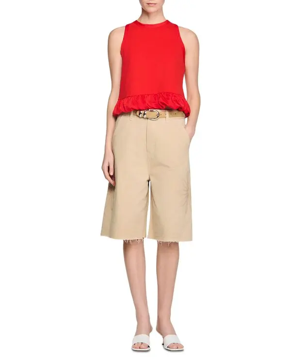 Sandro Vest Top - Red