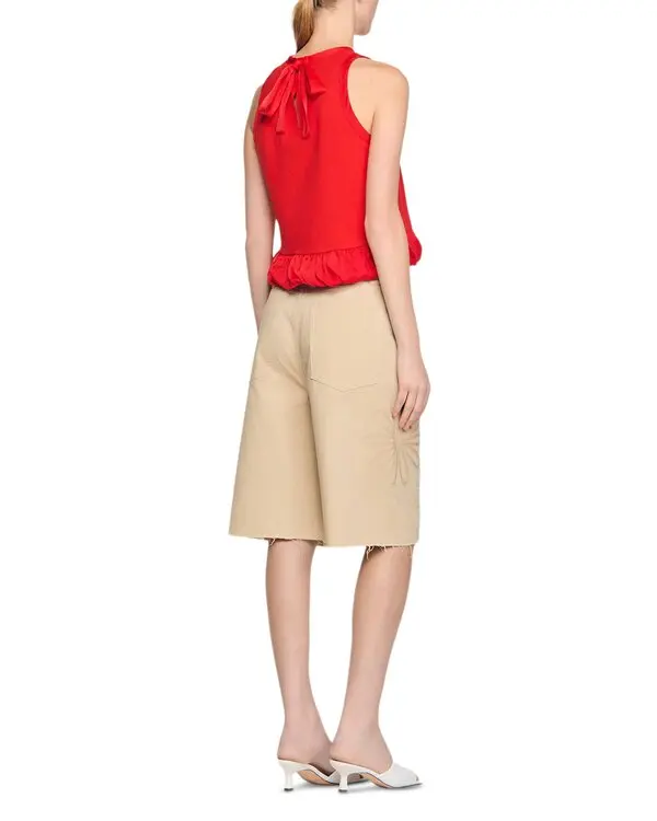 Sandro Vest Top - Red