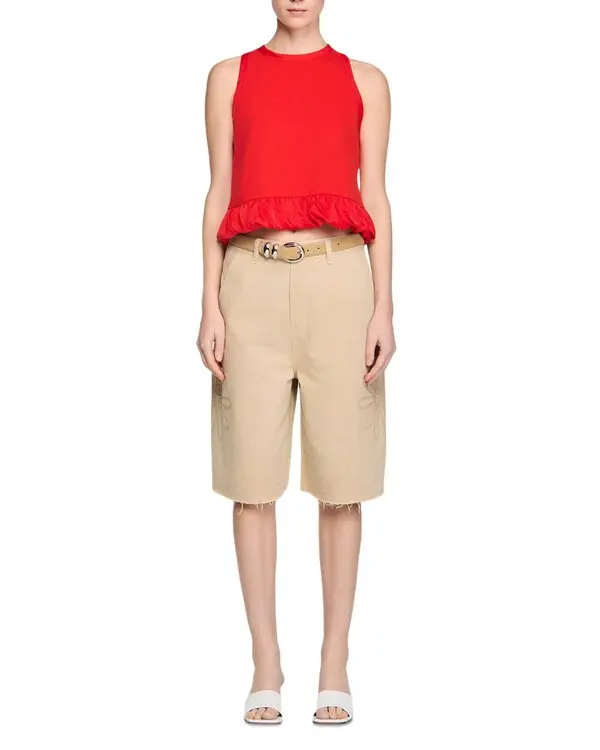 Sandro Vest Top - Red